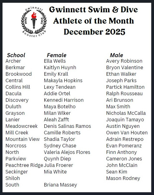 Home - Gwinnett County Swim and Dive Booster Club