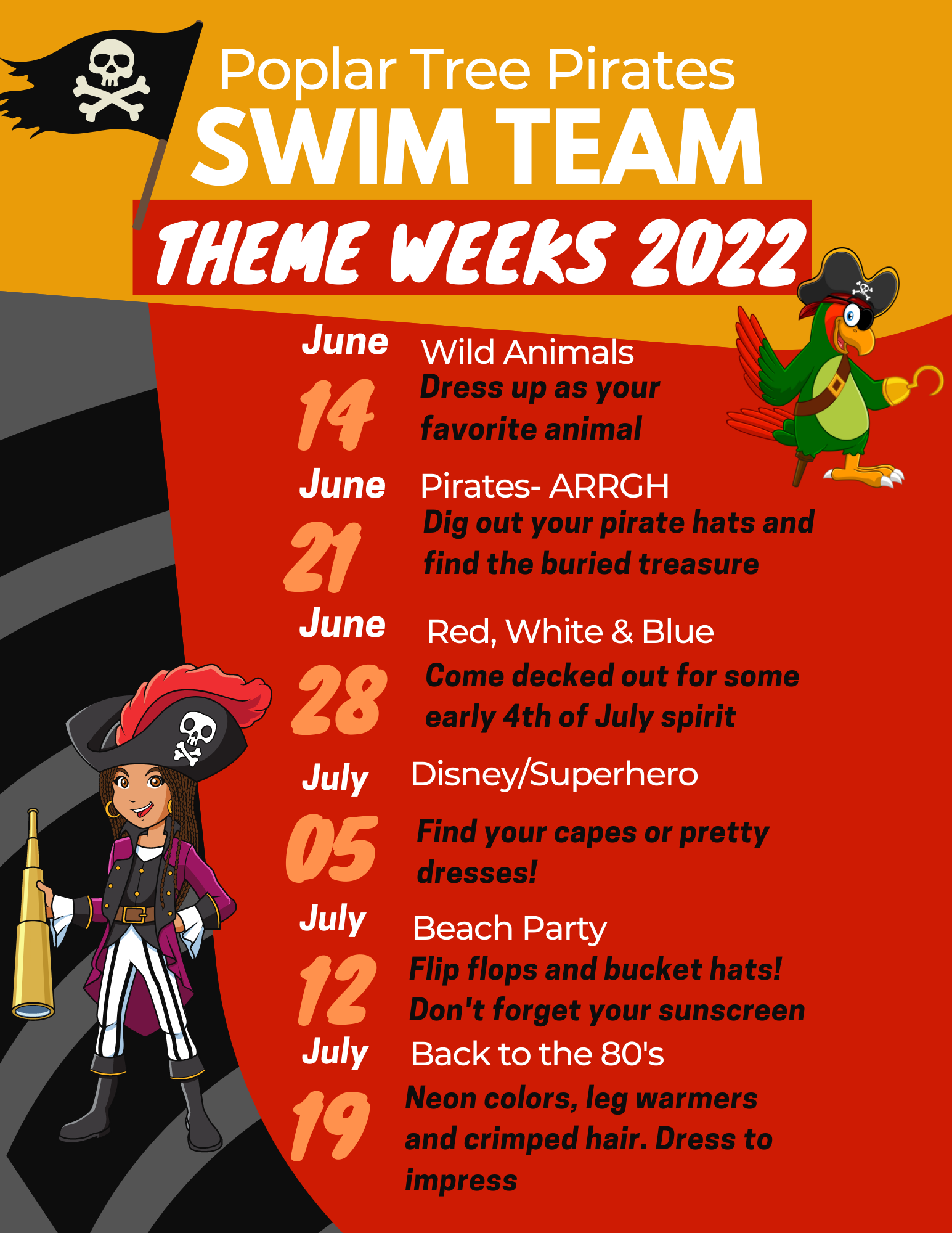 Home - Poplar Tree Pirates Swim Team