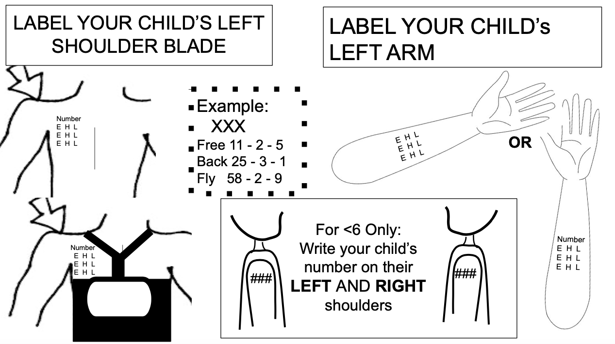 Meet Marking Guide - Sunset Ridge Barracudas Swim Team