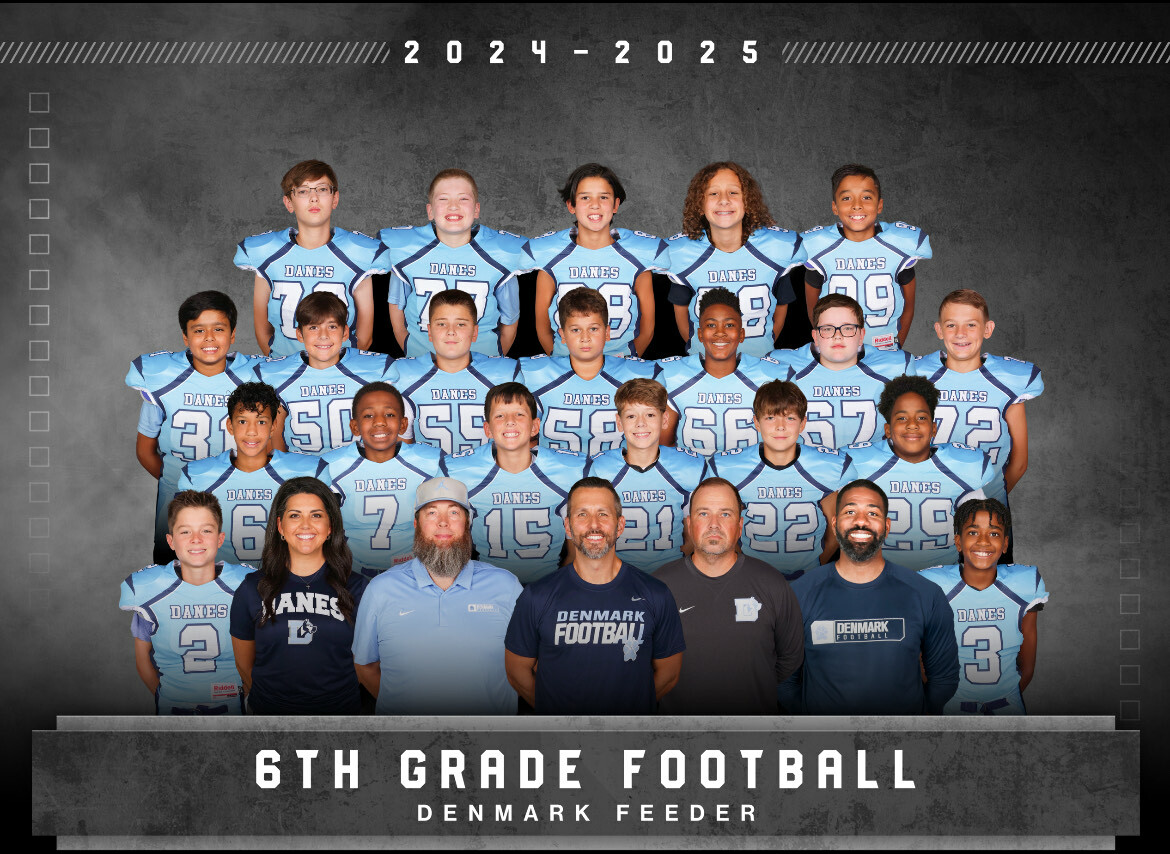 6th Grade Feeder Team - Denmark Danes Football