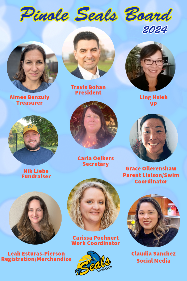 Board Members - Pinole Seals Swim Team