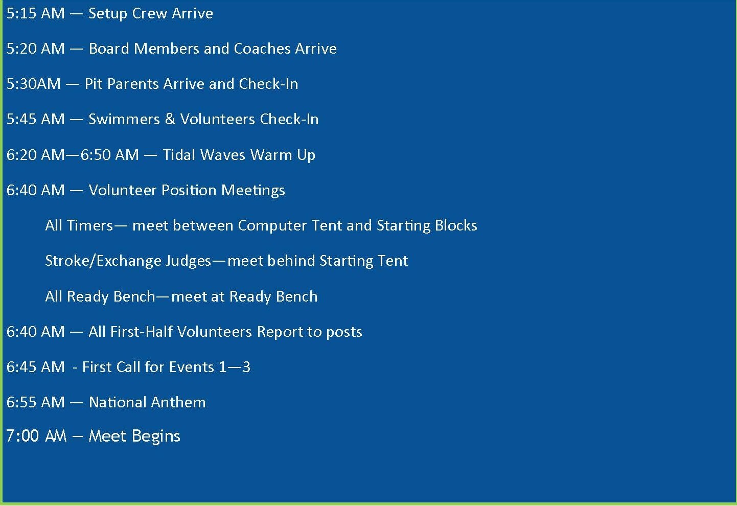 Home - Tidal Waves Swim Team